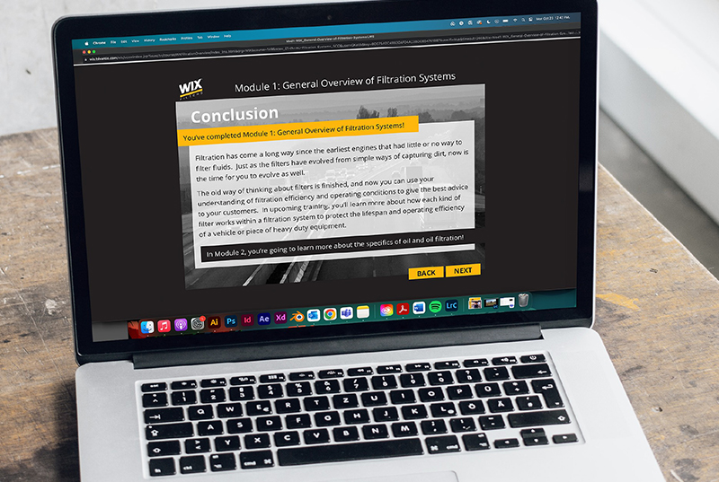 WIX Filters eLearning Center