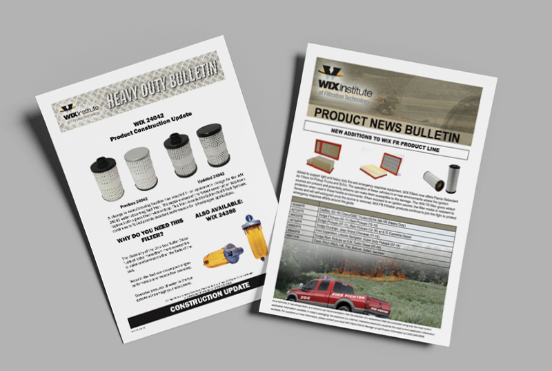 WIX Technical Bulletins